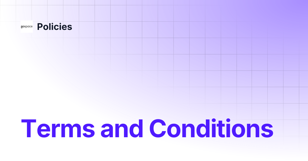 Terms and Conditions | Policies